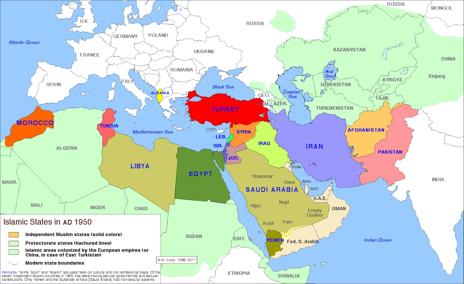 Geographia: A Geographic History of Islamic States through Maps