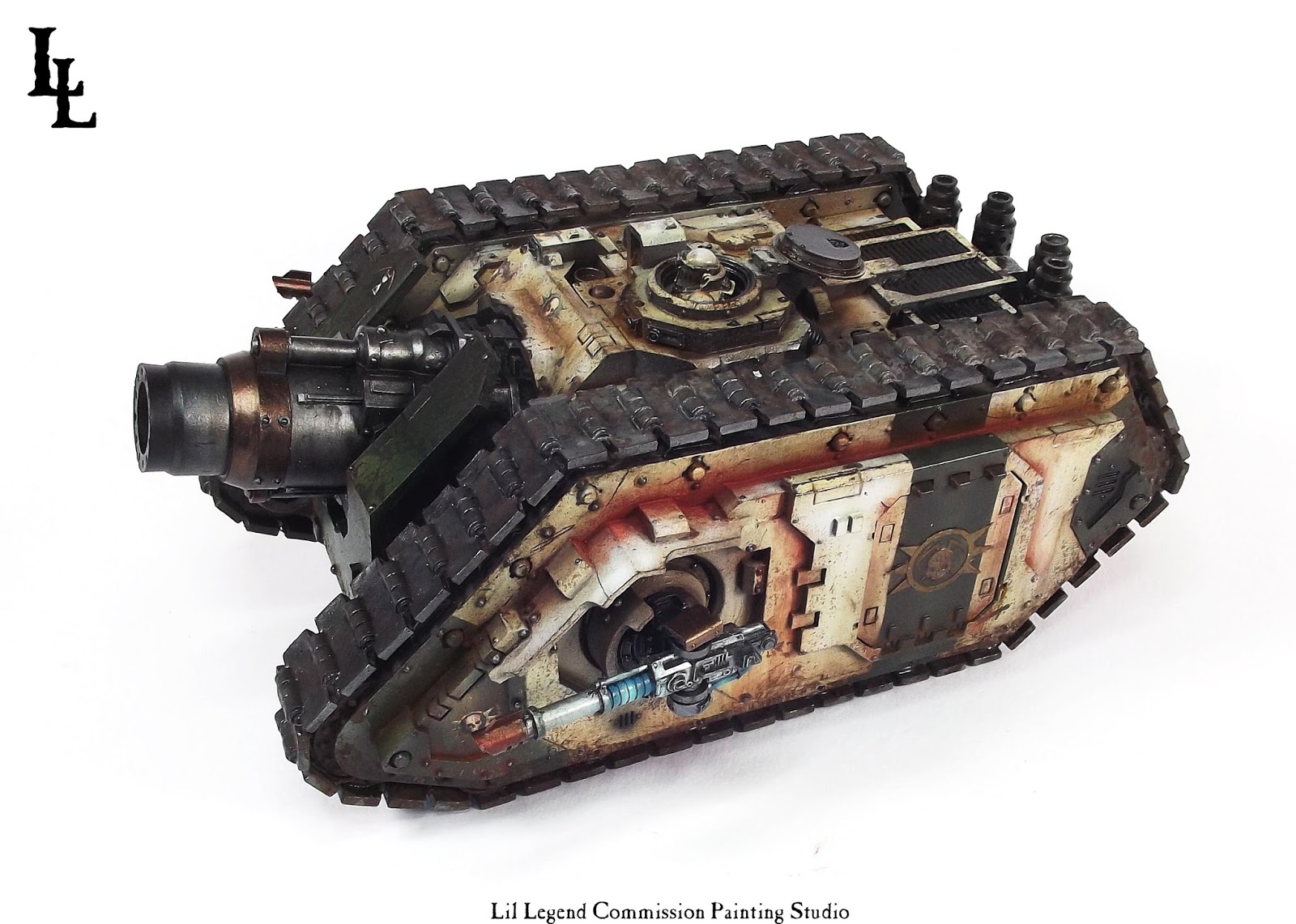 30Kplus40K: Horus Heresy Review: The Typhon Heavy Siege Tank