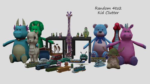 The Sims 2 Finds: Imagination Figments Clutter