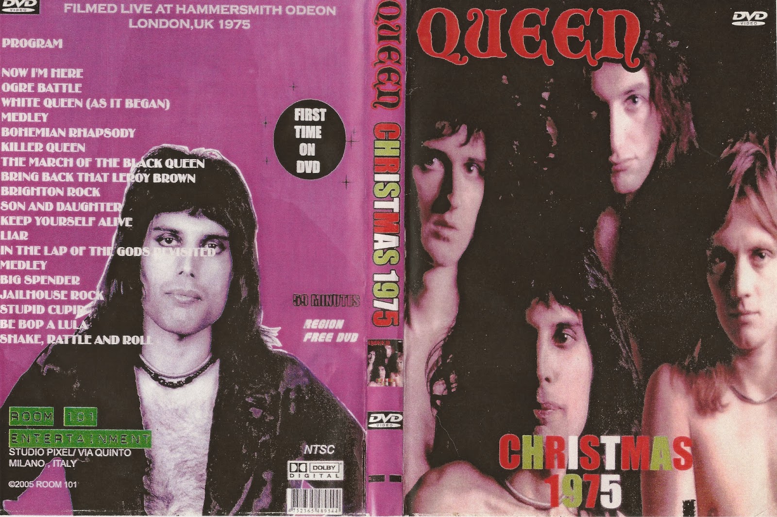 Bootradr's Blind Boot Blog: Queen: 1975-12-24 London, England (Pro Shot ...