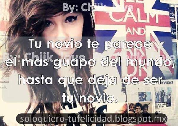 Imagenes y Frases Facebook: Tu Novio Te Parece El Ma Guapo