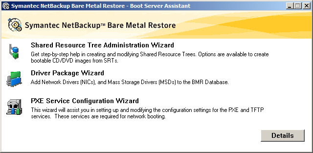 Create Symantec NetBackup 7.5 Bare Metal Restore Boot CD - ITzGeek