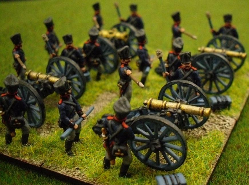 Napoleonics in Miniature: Prussian Foot Artillery 1