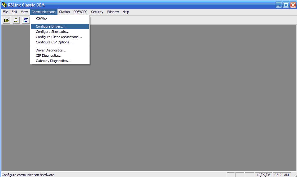 How to setup RsLinx Ethernet/IP driver