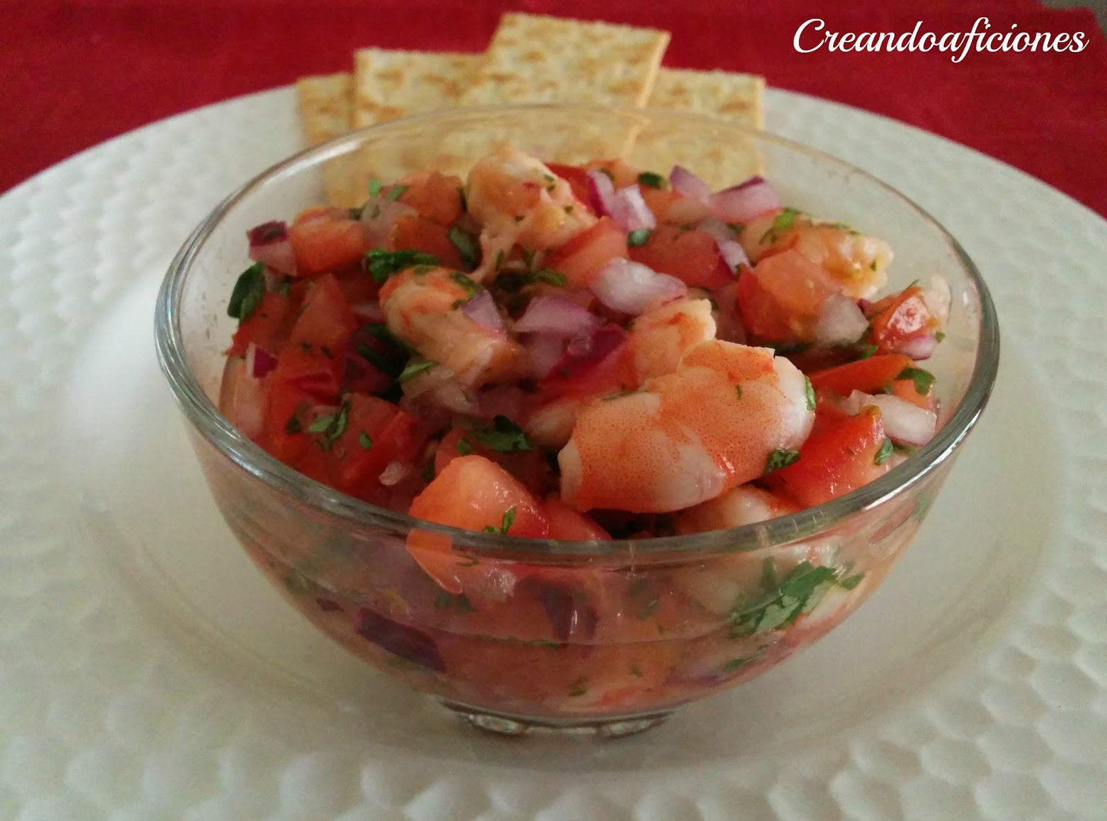 Ceviche de camarón