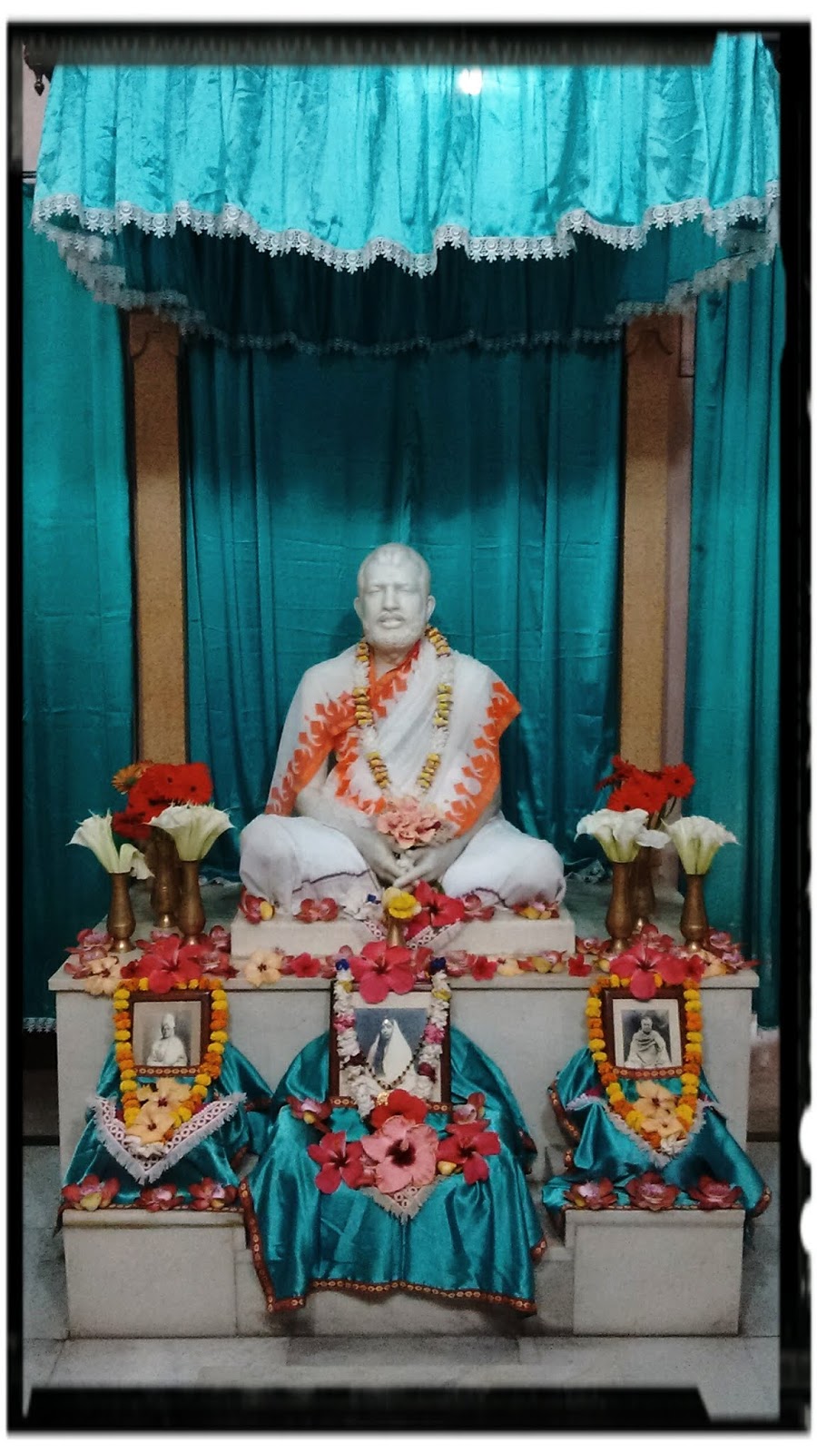 VISIT TODAY RAMAKRISHNA II while a monk recited from the second chapter ...