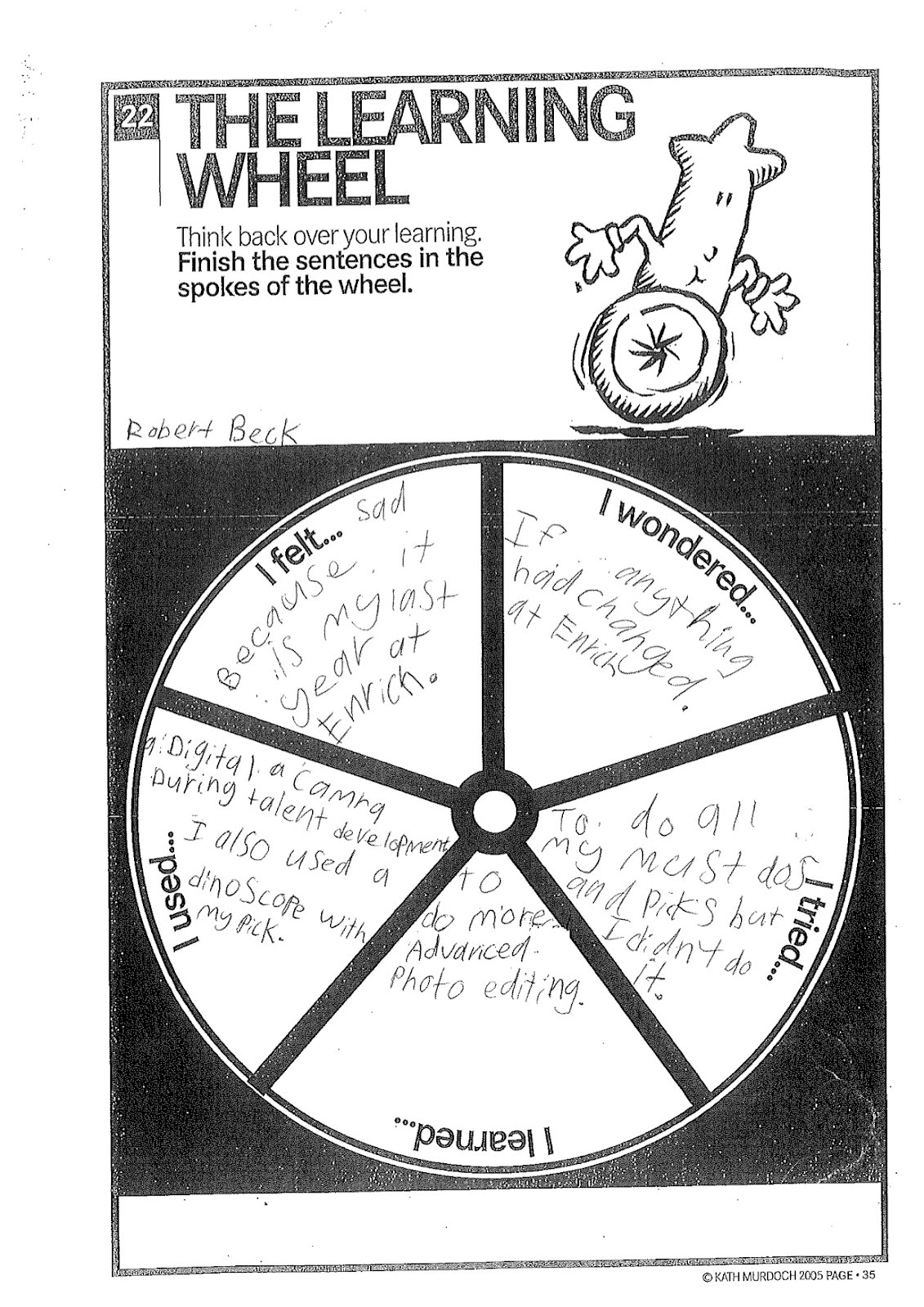 Robert @ enrich: Reflection wheel