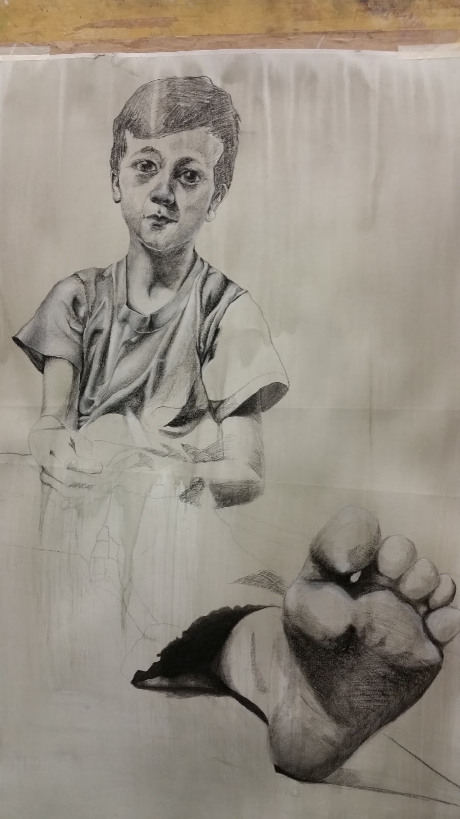 Figure Drawing: Step by step progress on Final