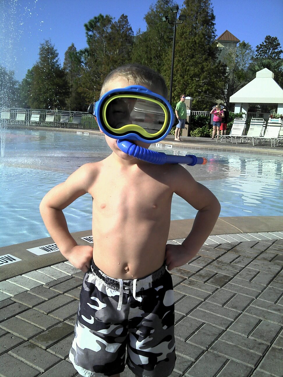 Momma Teacher Lady: I can just poop in the pool.