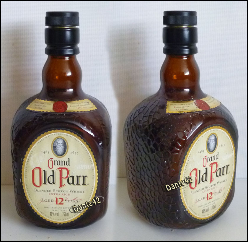 dante42ml: BOTELLA VACIA WHISKY OLD PARR 12 AÑOS
