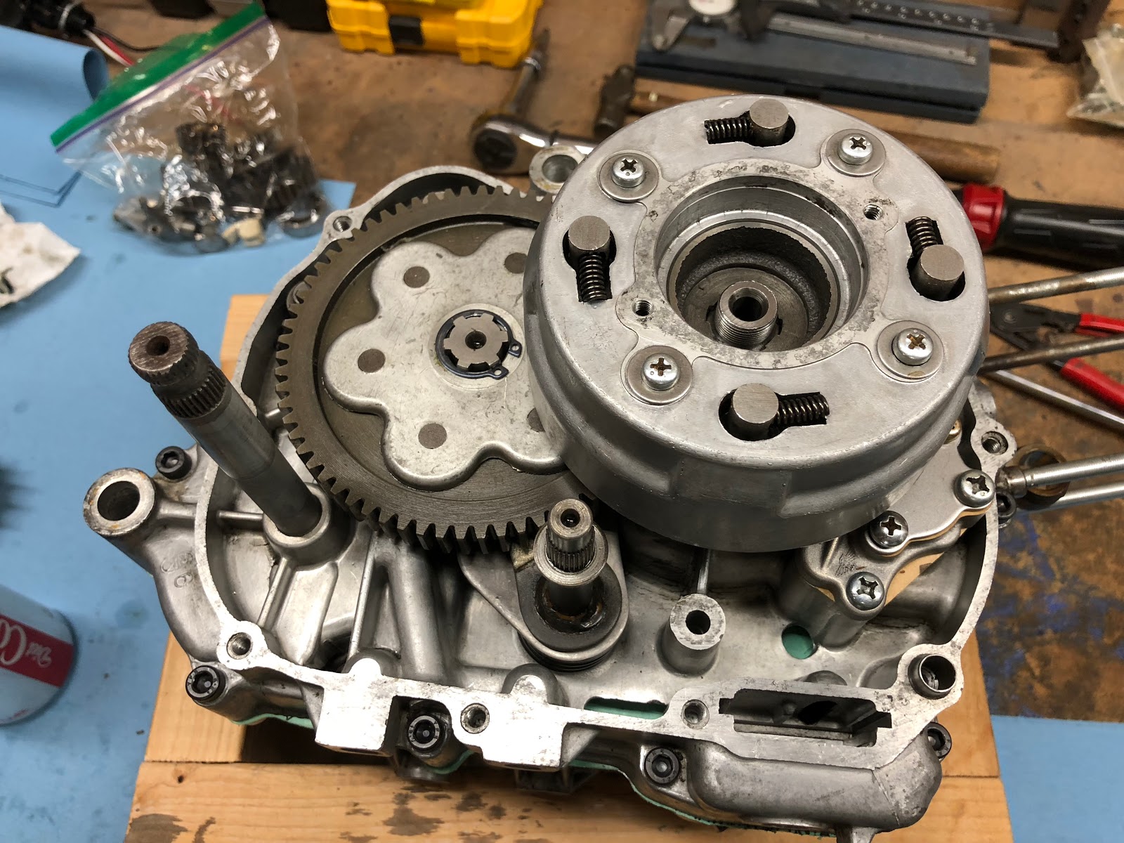 Honda CT90 Engine Reassembly