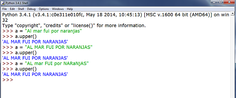 APRENDER A PROGRAMAR CON PYTHON: MÉTODOS DE STRINGS