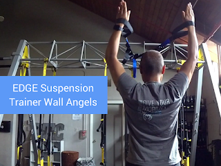 EDGE Suspension Trainer Wall Angels for Shoulder and Thoracic Mobility ...