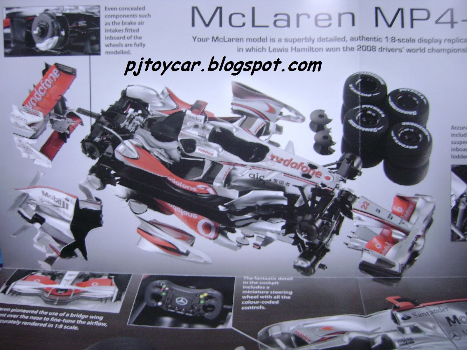 PJ Toy Car: Build Your Own McLaren F1