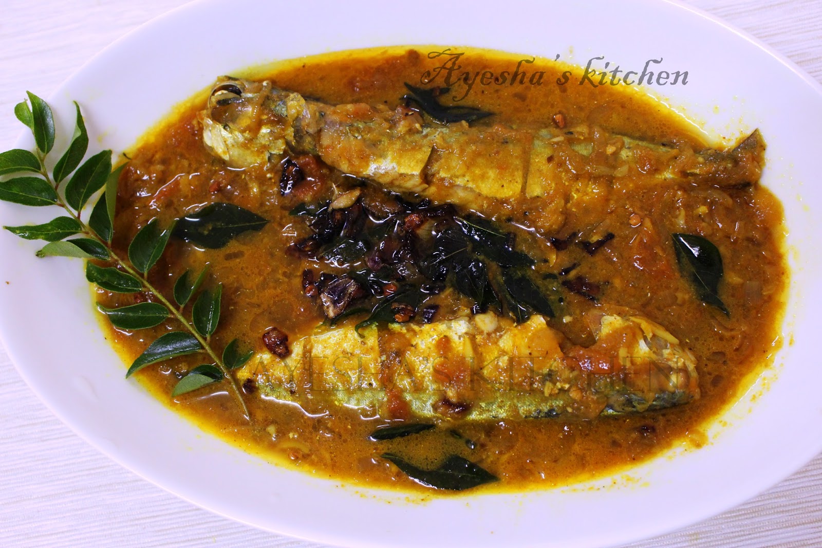 FISH RECIPES - RESTAURANT STYLE SPICY FISH CURRYY