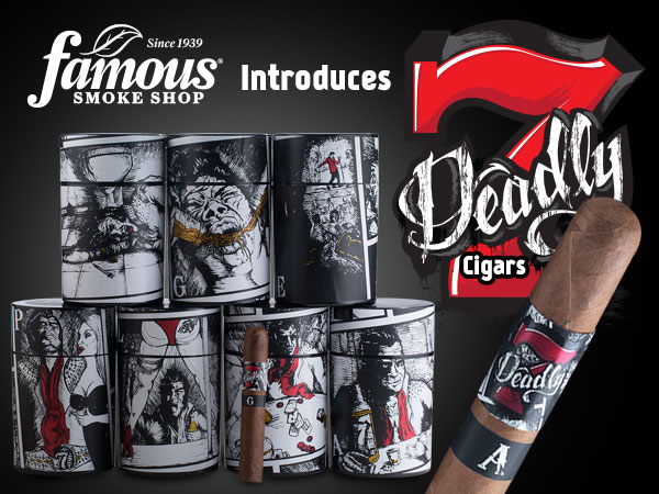 Tiny Tim's Cigar World!: FAMOUS SMOKE SHOP RELEASES THE SEVEN DEADLY ...