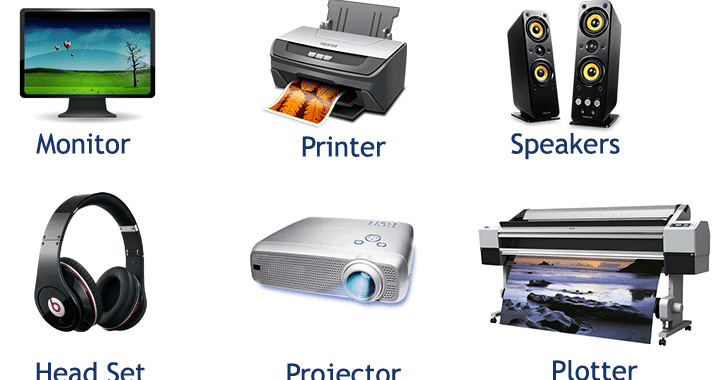 Output Devices Chart Output Devices Chart