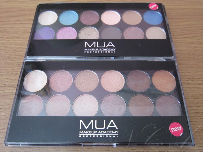 Pretty Little Lives: MUA Eyeshadow Palettes - Review