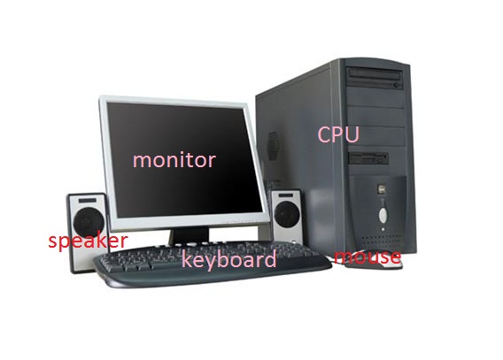 computer application: basic component of computer