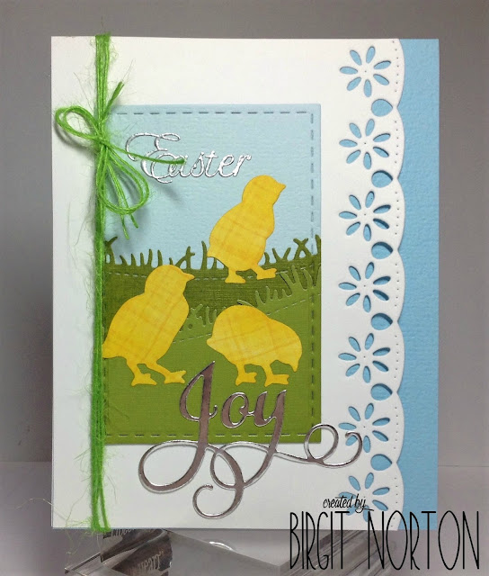 Crafting While I Wait: Dies R Us ~ Easter Chicks