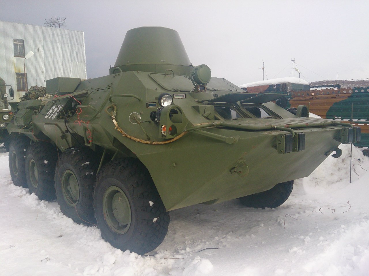 Análisis Militares: Un BTR raro de ver