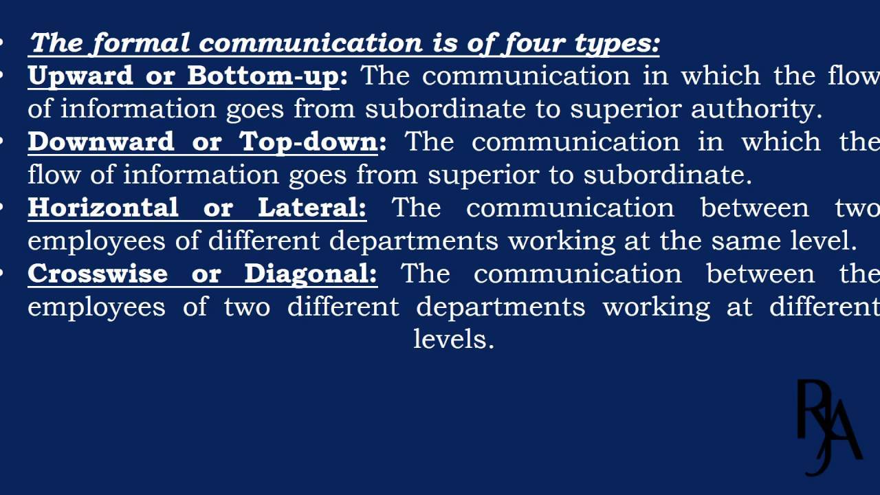 Superior-subordinate communication