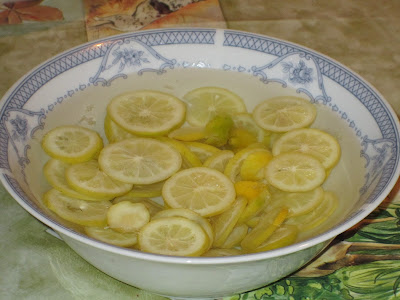 Raccontare un paese: le mie ricette: fette di limone candite