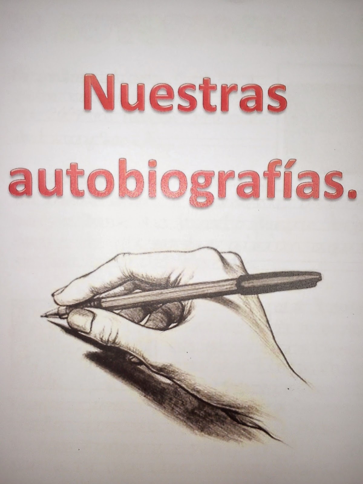 ¡Ya estamos en sexto! - 2018/19: Nuestra autobiografía.