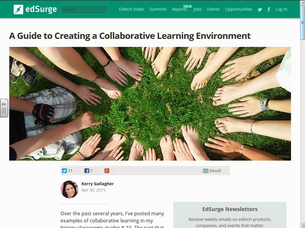 A Guide to Creating a Collaborative Learning Environment