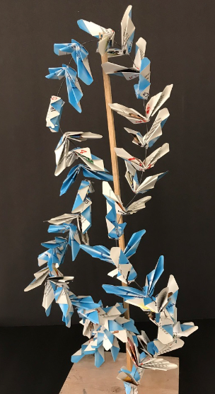 Kids Art Market: Repeated Paper Modules