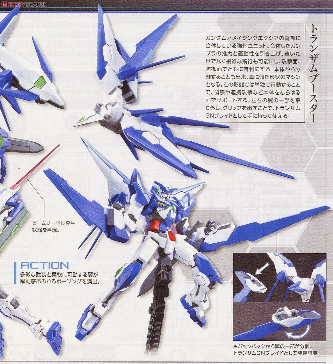 HGBF 1/144 Gundam Amazing Exia - Release Info, Box Art and Official Images