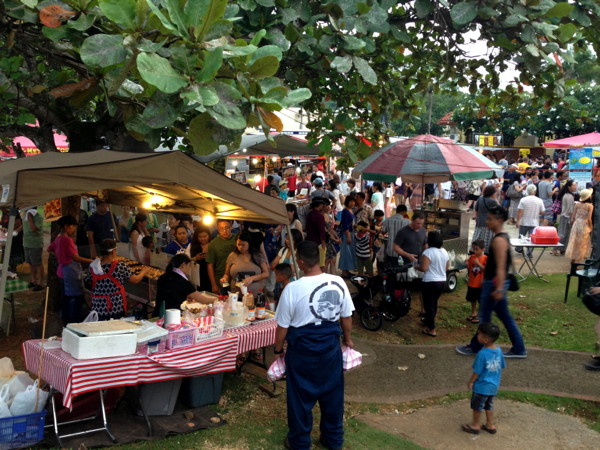 Wind and Wave: Day2 in Guam / Night Market in Chamorro village.