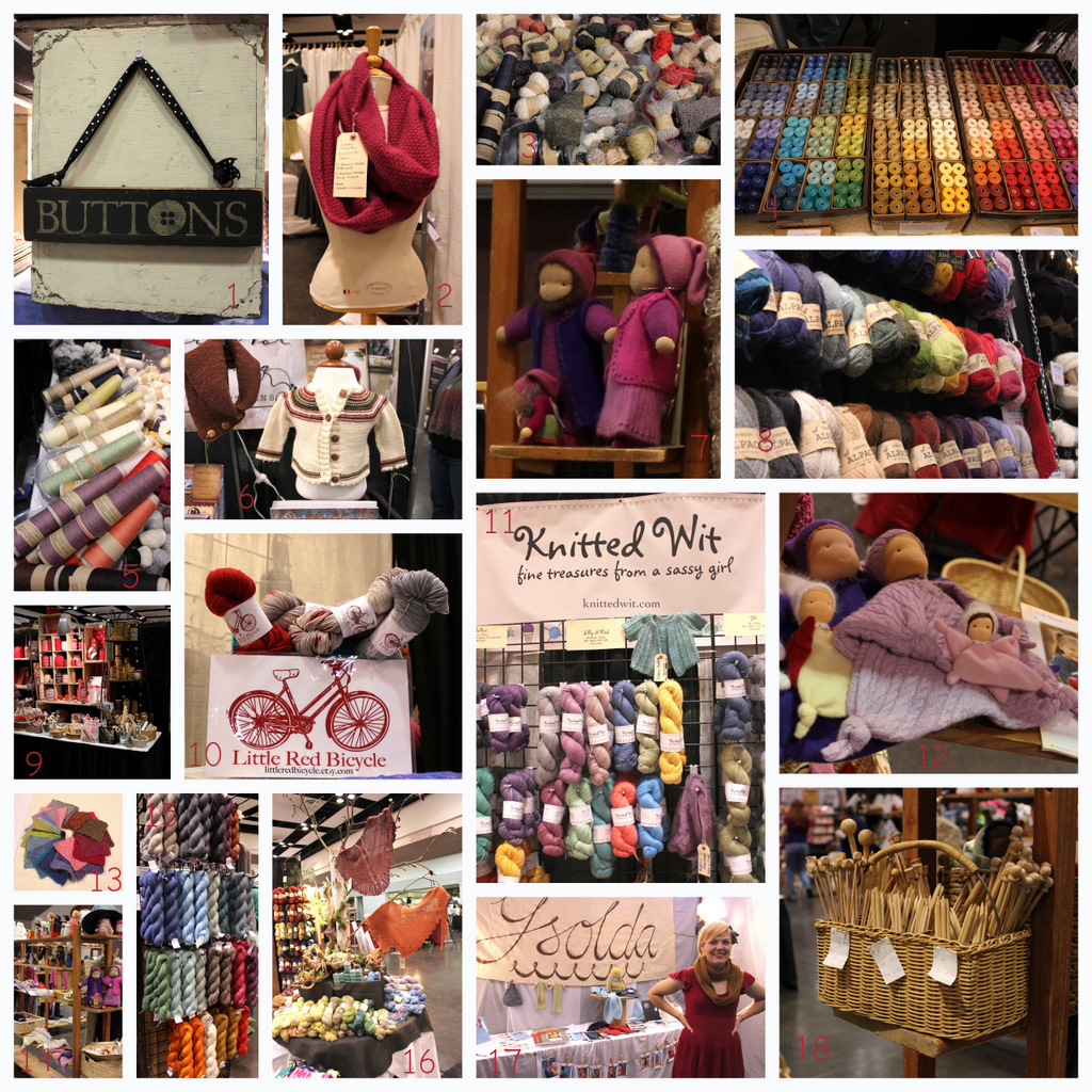 Yarn shopping: Stitches West 2012