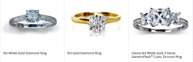 Modern engagement ring for young: Womens engagement rings warren james
