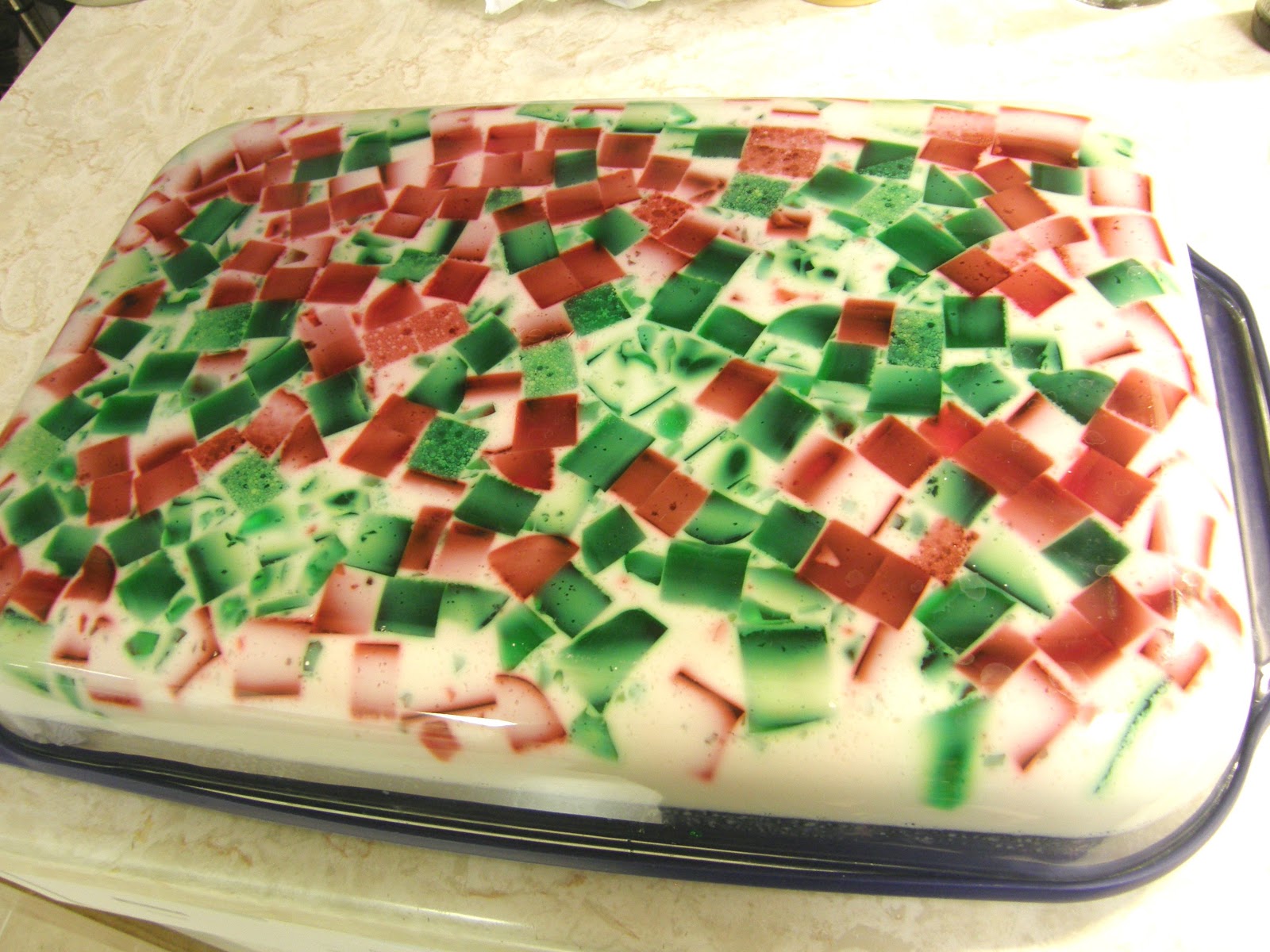 The Woman on the Hill: Squares in my jello?