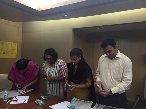 Team activity for participants - tools used - team creativity - Imagenation