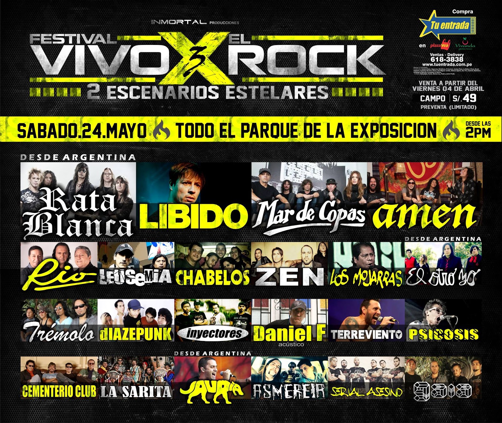 Vivo X El Rock Festival Que Traerá A Rata Blanca De Vuelta A Lima