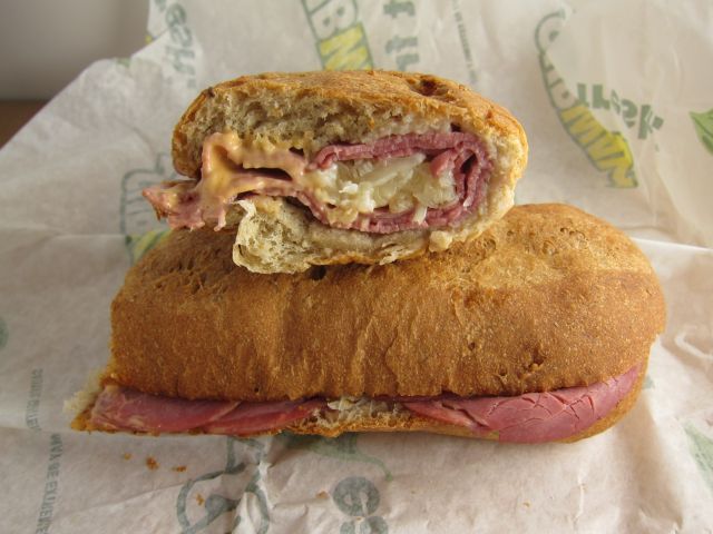 Review: Subway - Corned Beef Reuben