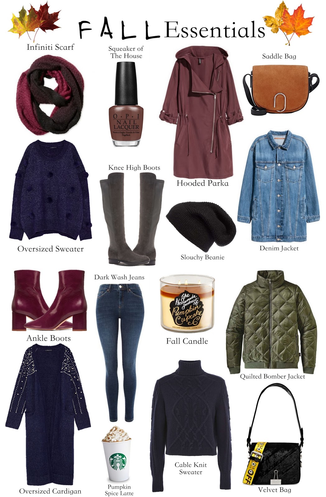 Fall Essentials | Daydreaming Maven