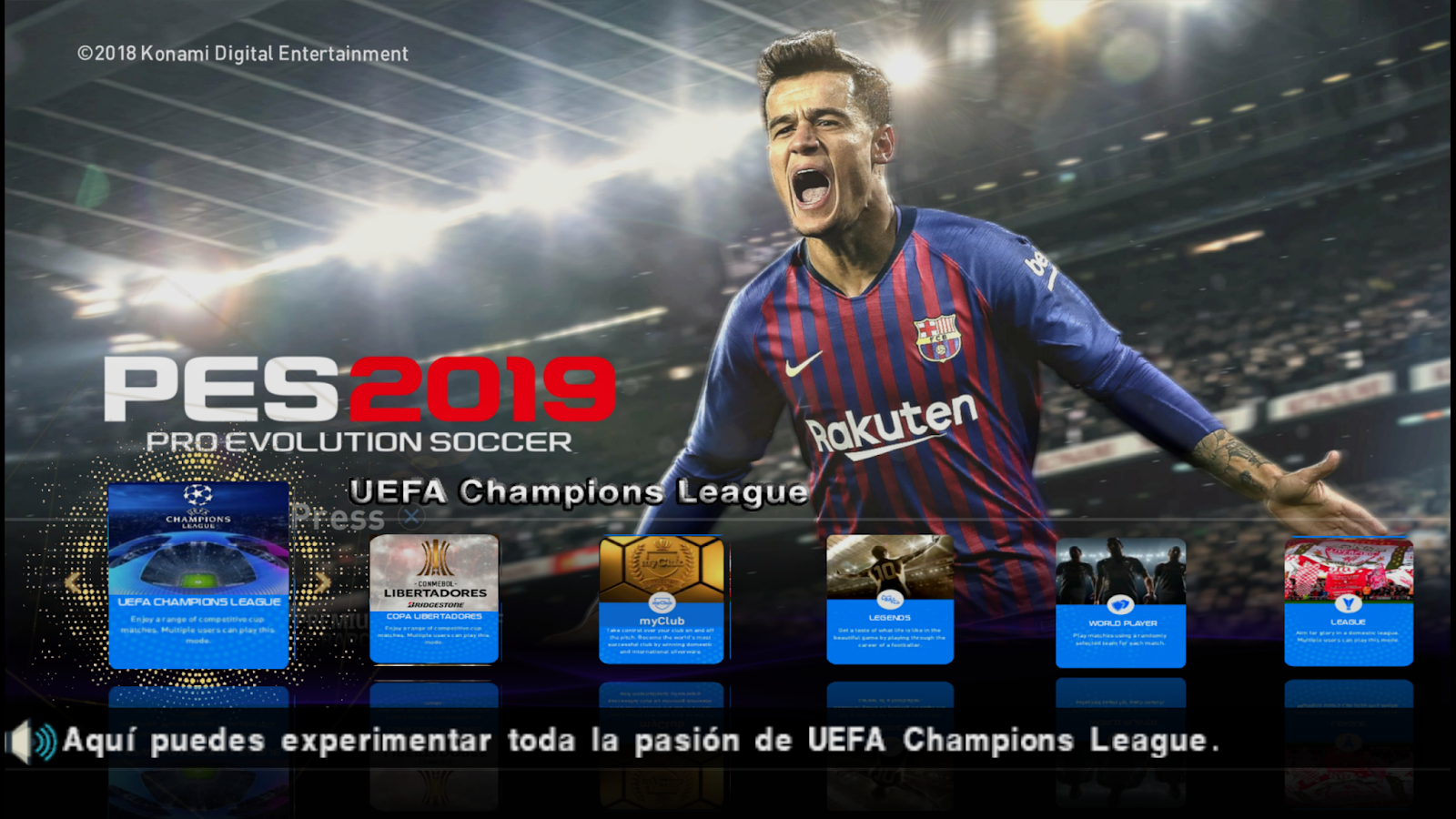 PRO EVOLUTION SOCCER PPSSPP: PES 2019 PPSSPP V8 Israell Santos