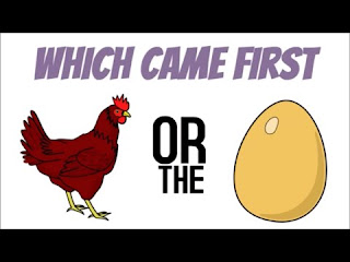 Who came first chicken or egg?
