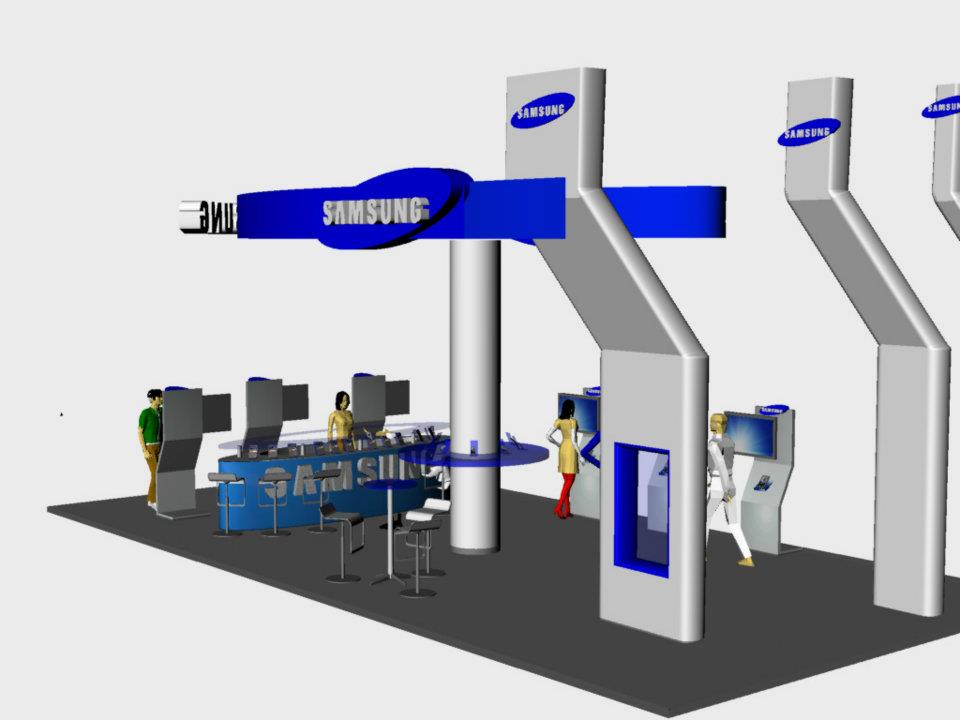 SAMSUNG exhibition booth design ~ ....Ayie Azhari Design....