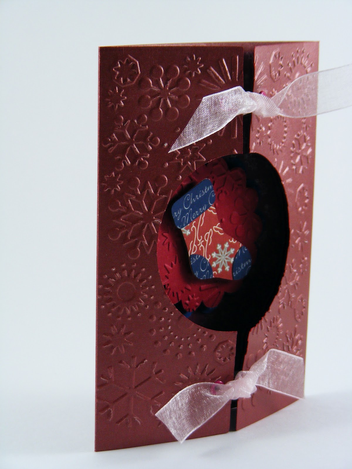 She's a Sassy Lady: A Christmas Card and First design post