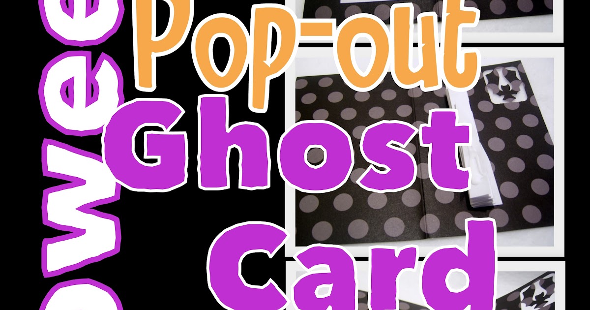 Little Family Fun: Pop-out Ghost Halloween Card