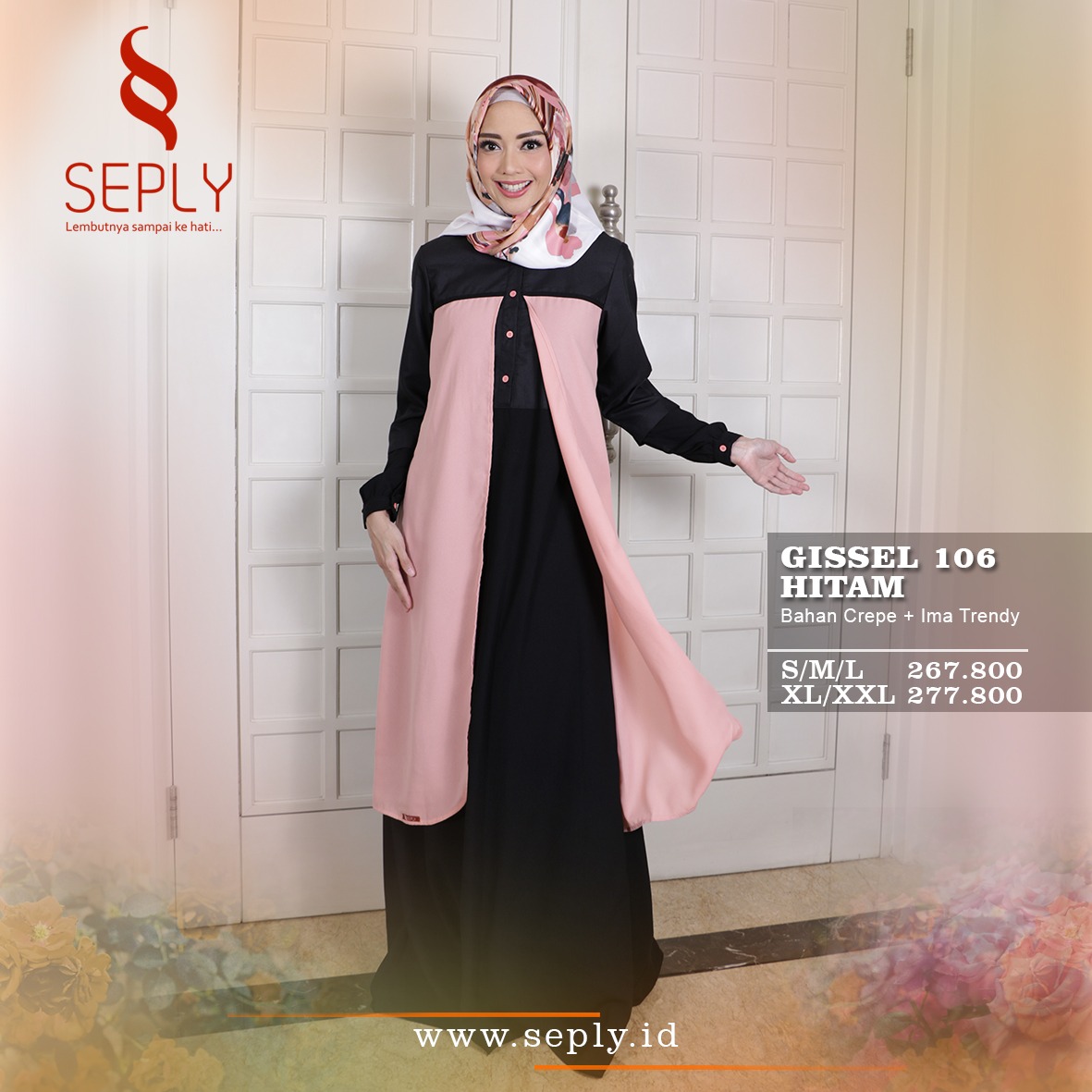 GAMIS BRANDED TERBARU SEPLY GISSEL 106