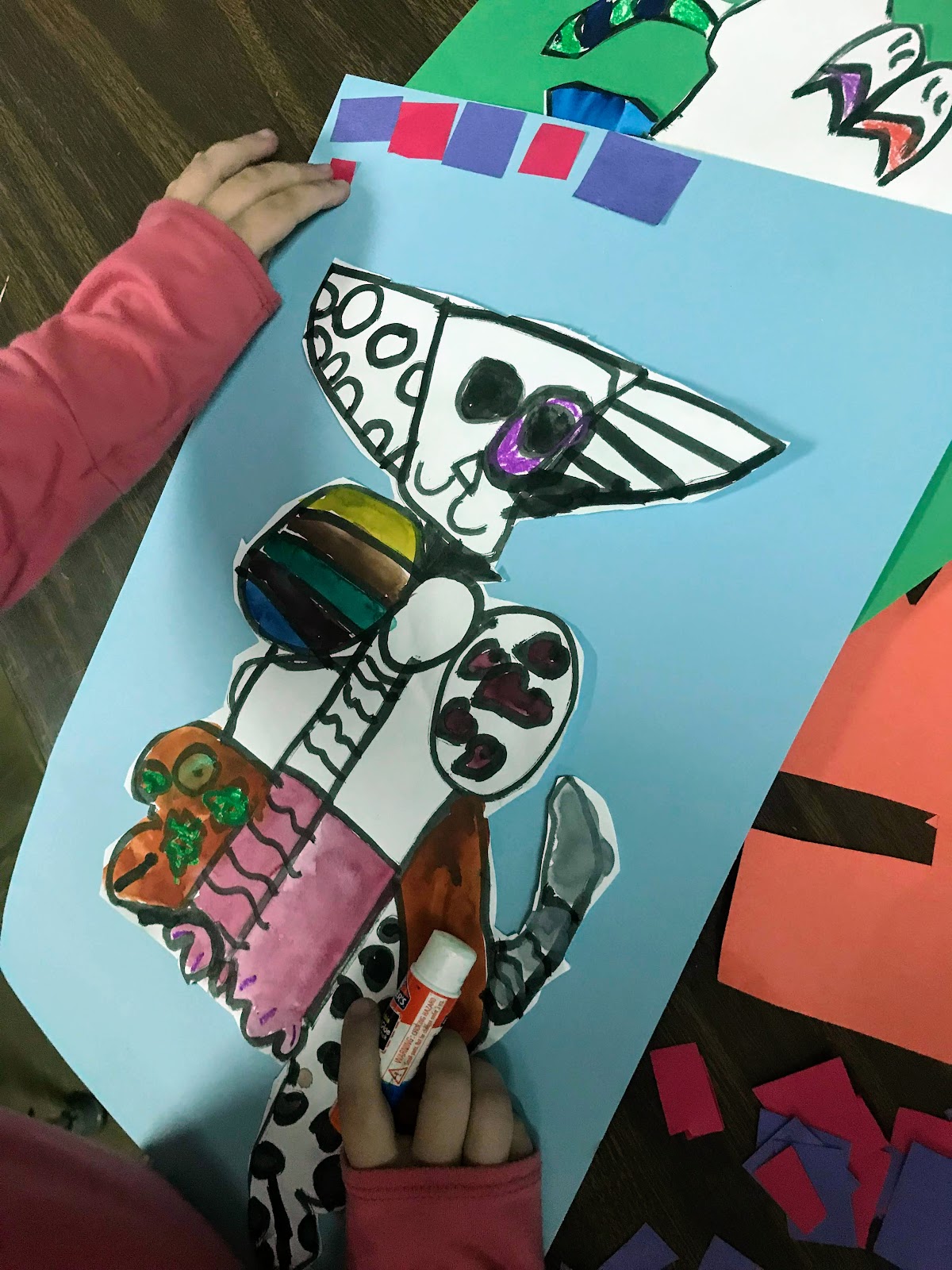 Elements of the Art Room: 2nd grade Romero Britto Animals!