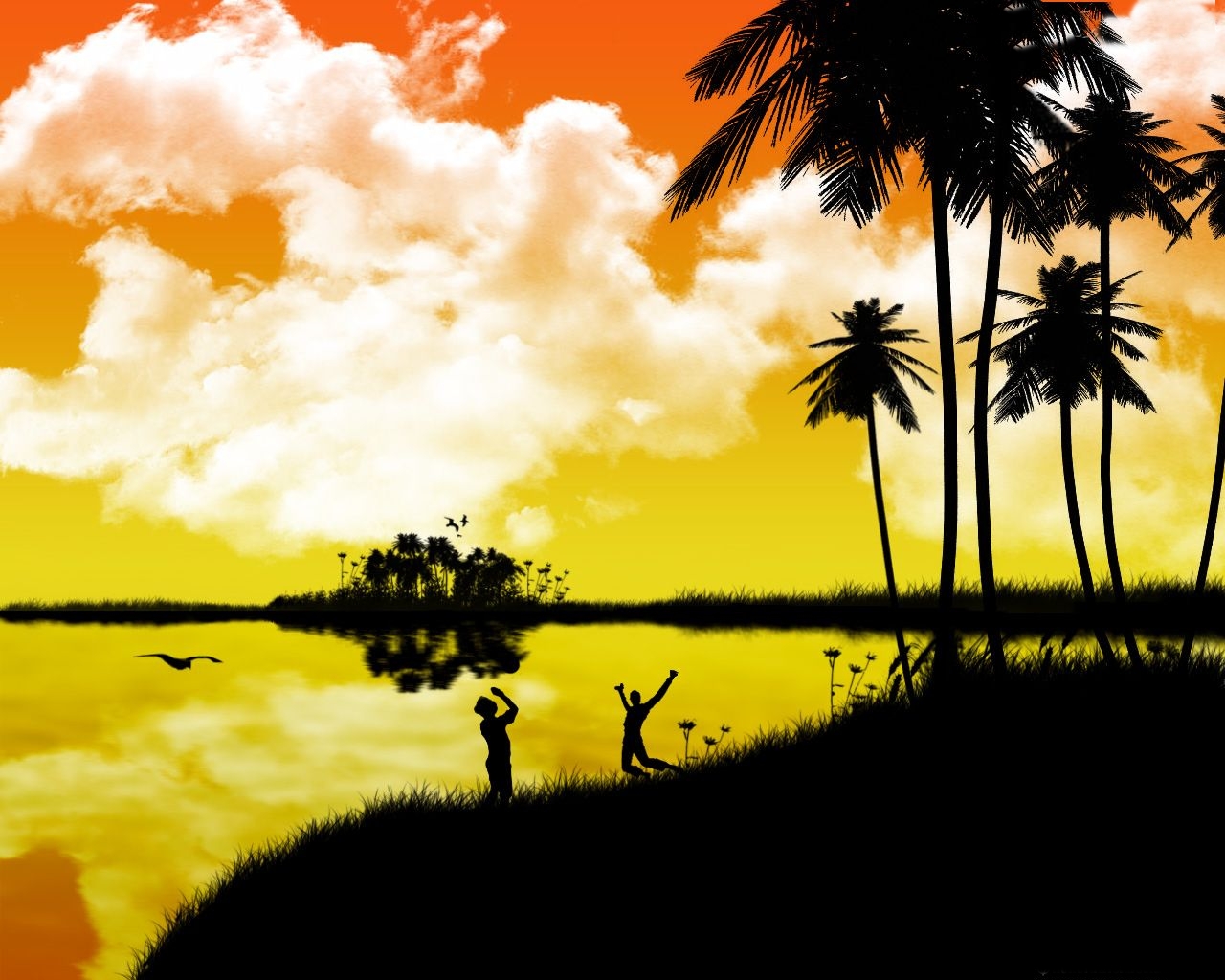 Planos de Fundo e Arte Digital: Planos de Fundo "Paisagens"