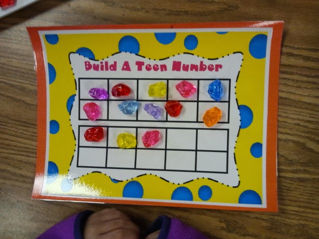 Becca's Kindergarten Creations: Teen Numbers - Ten Frames