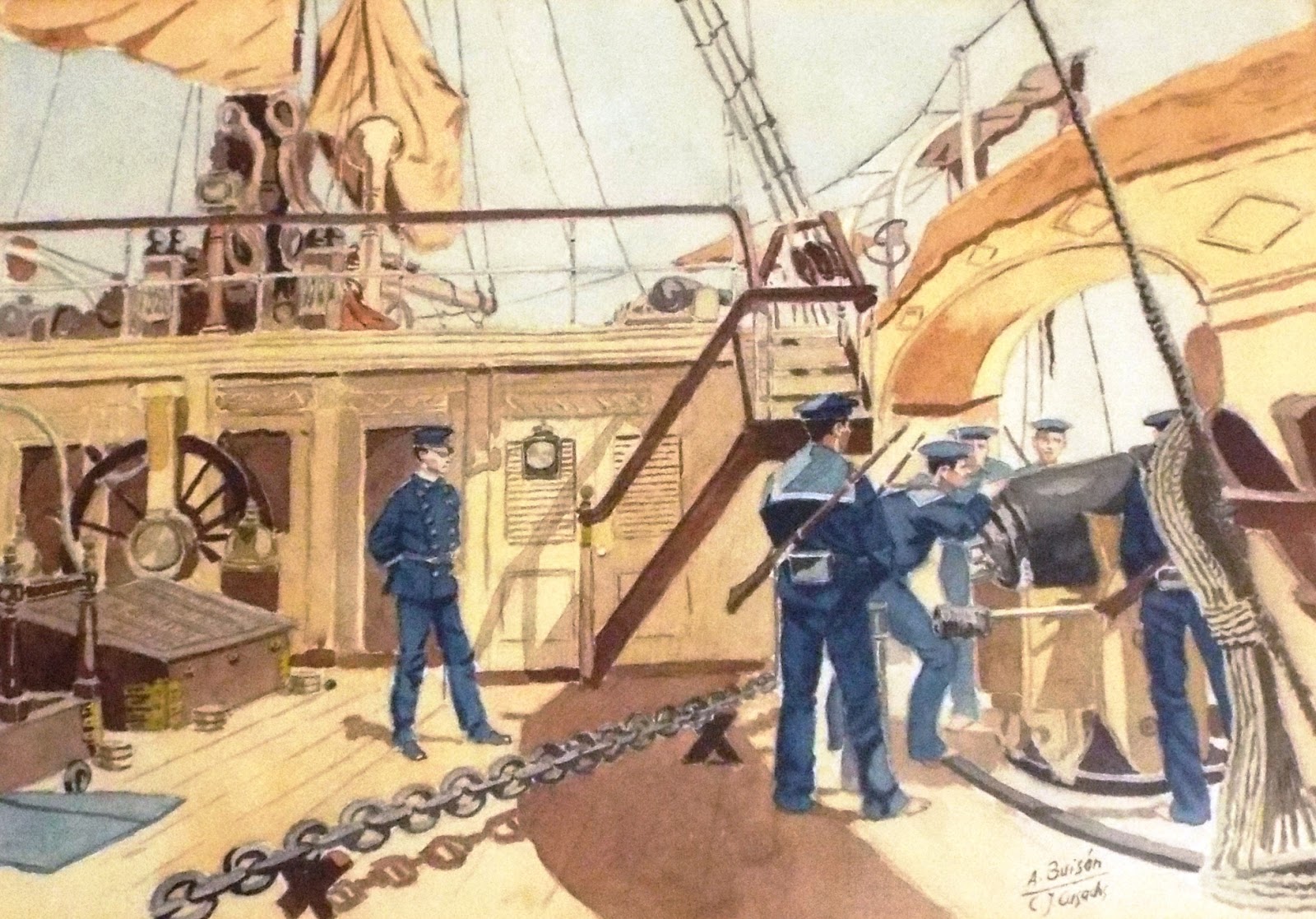 Spanish American War Navy Uniforms