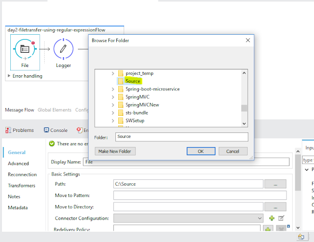 Mule Esb Second Tutorial File Transfer Using Regular Expression In Mule Esb Nested Code